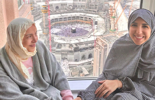 The latest appearance of the artist, Afaf Radi, in front of the Grand ...